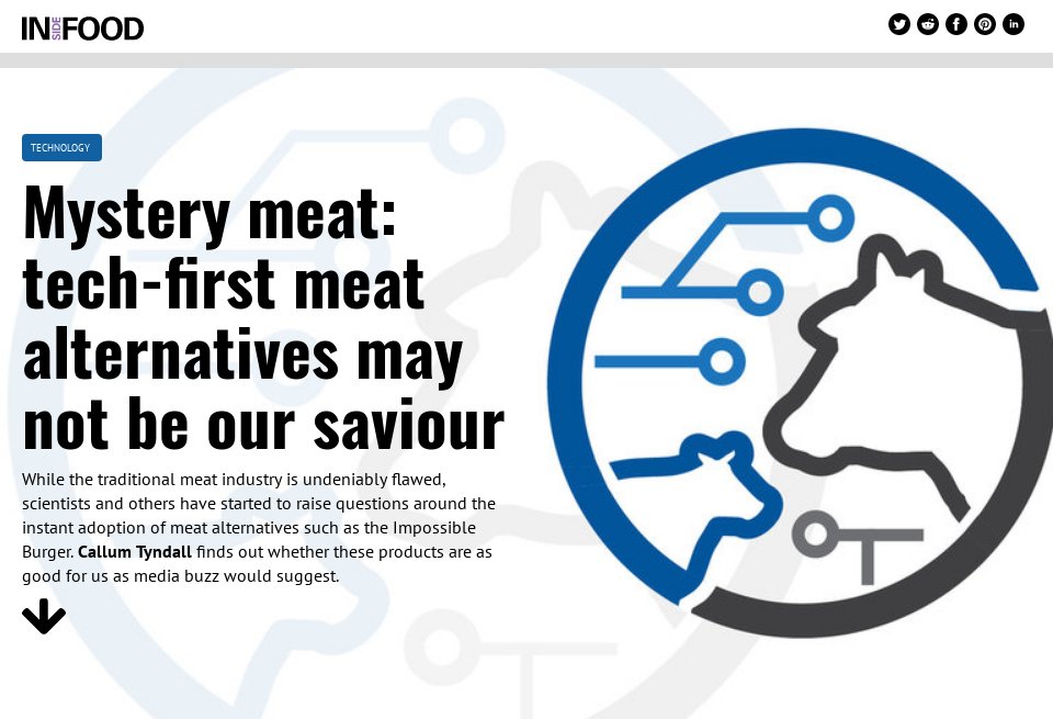 Mystery meat: tech-first meat alternatives may not be our saviour ...