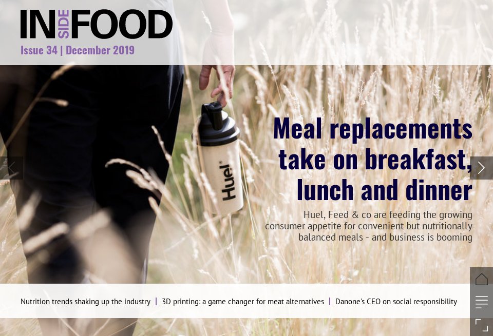 Home | Meal replacements take on breakfast, lunch and dinner - Inside ...