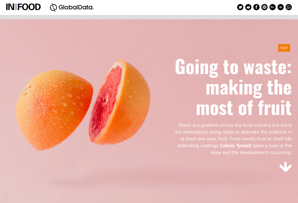 Going to waste: making the most of fruit - Inside Food | Issue 29 ...