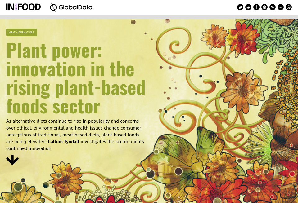 Plant power: innovation in the rising plant-based foods sector - Inside ...