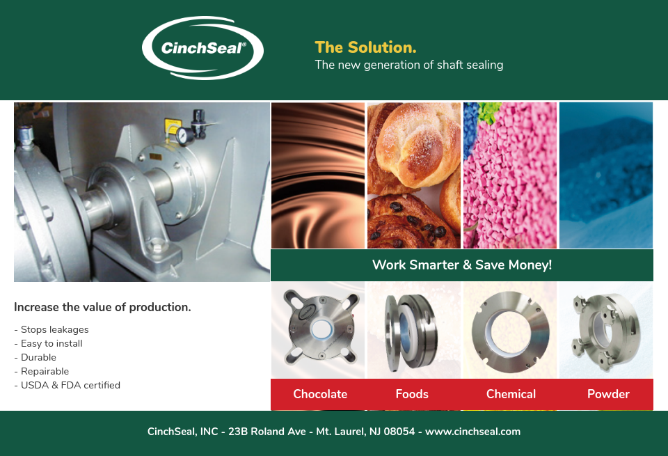 CinchSeal - Inside Food | Issue 23 | January 2018