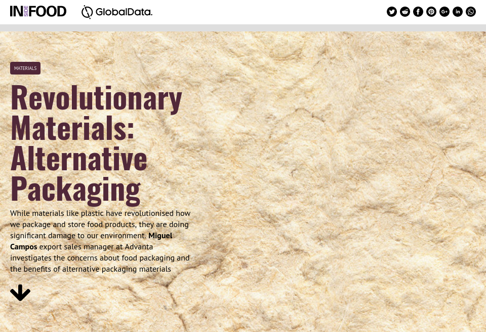Revolutionary Materials: Alternative Packaging - Inside Food | Issue 25 ...