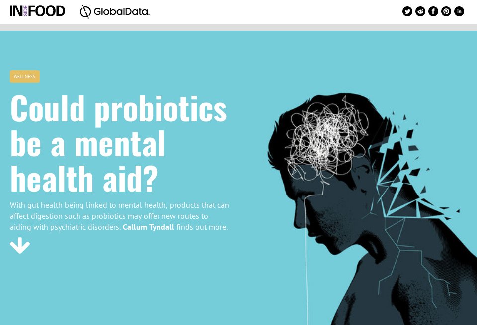 Could probiotics be a mental health aid? - Inside Food | Issue 31 ...