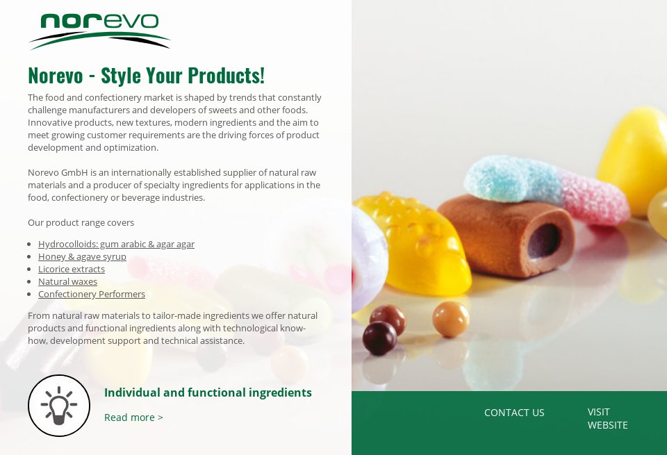 Norevo - Inside Food | Issue 31 | June 2019