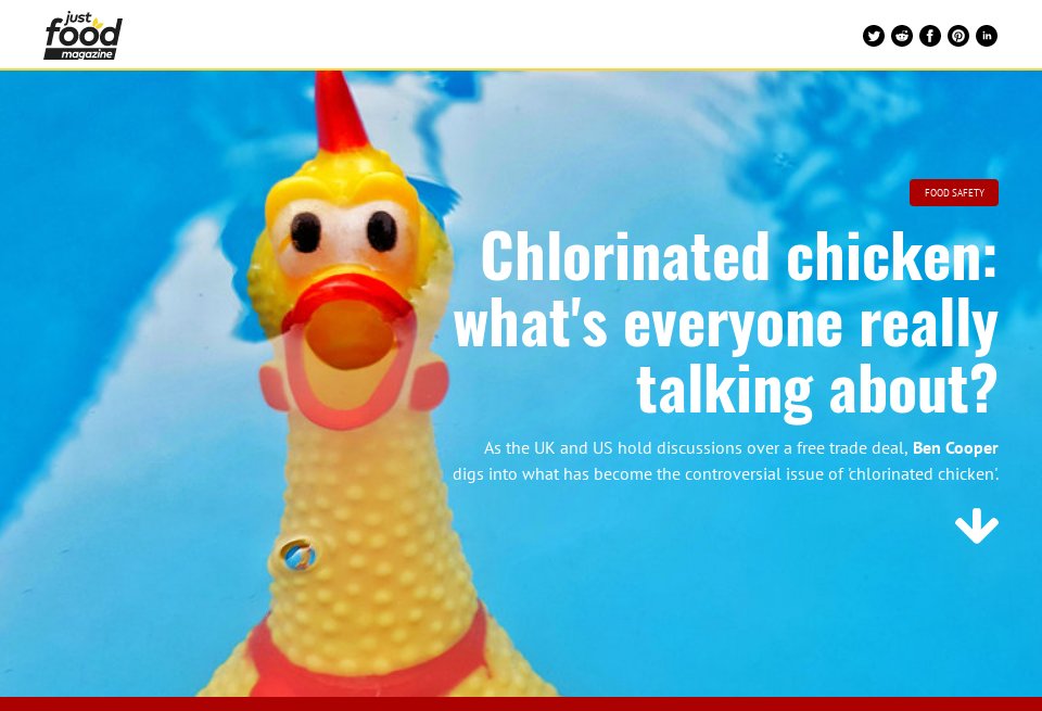 Chlorinated chicken: what's everyone really talking about? - just-food ...