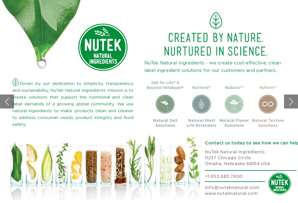 NuTek - just-food magazine | Issue 41 | February 2021