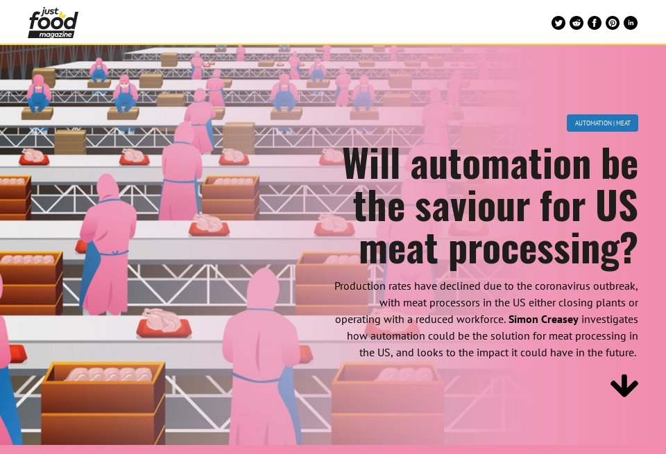 Will automation be the saviour for US meat processing? - just-food ...