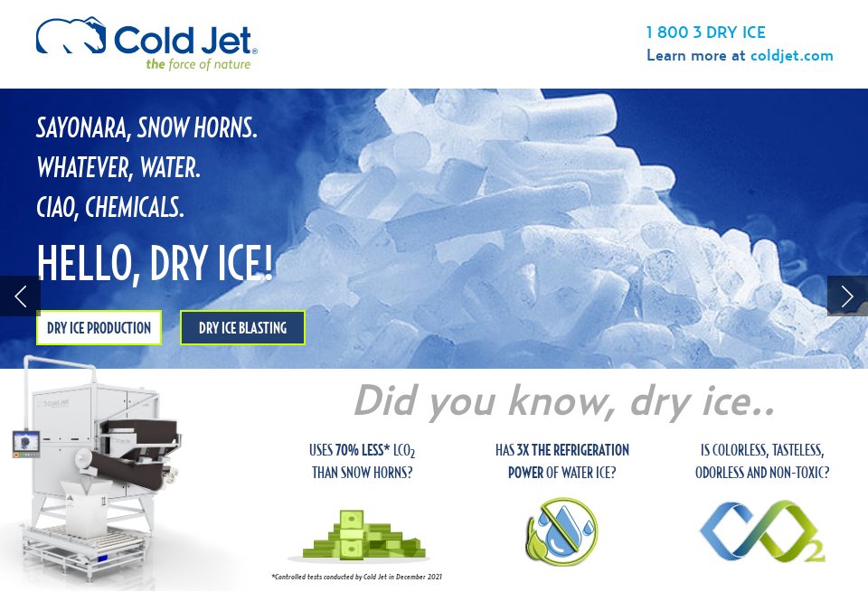 Cold Jet - Just Food | Issue 48 | April 2022