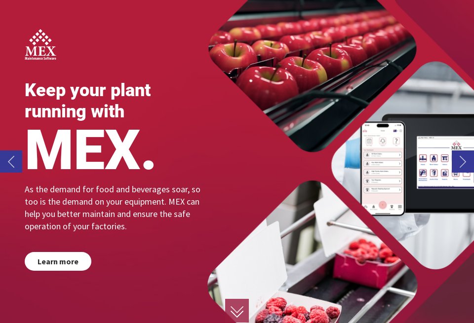 MEX Maintenance Software - Just Food | Issue 54 | December 2023