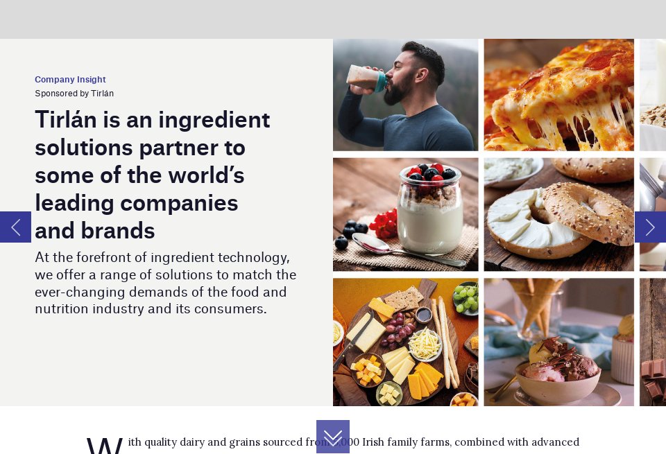 Tirlán Company Insight - Just Food | Issue 55 | March 2024