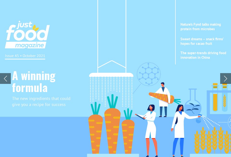 Home | A winning formula - Just Food | Issue 45 | October 2021