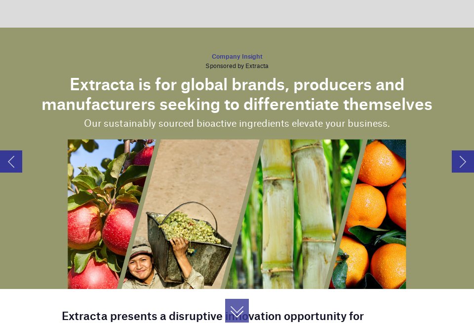Extracta Company Insight - Just Food | Issue 53 | September 2023