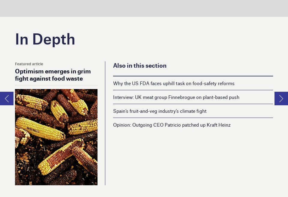 In Depth - Just Food | Issue 53 | September 2023
